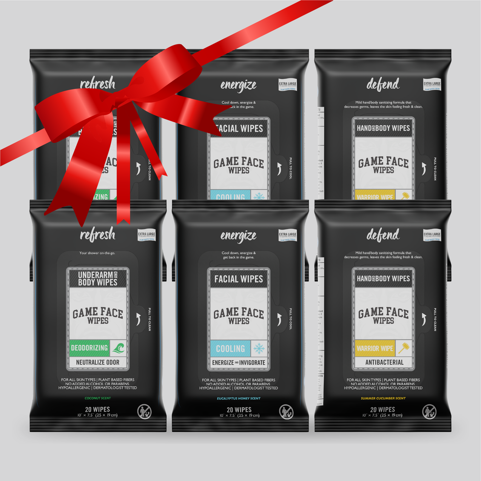 Game Face Grooming | Wipes + Skincare